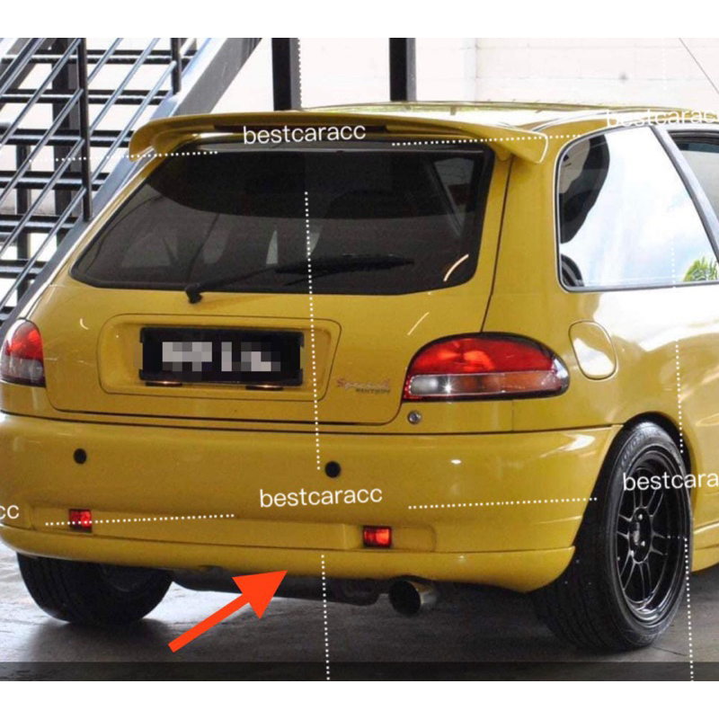 SATRIA REAR SKIRT FIBER NO PAINT | Shopee Malaysia