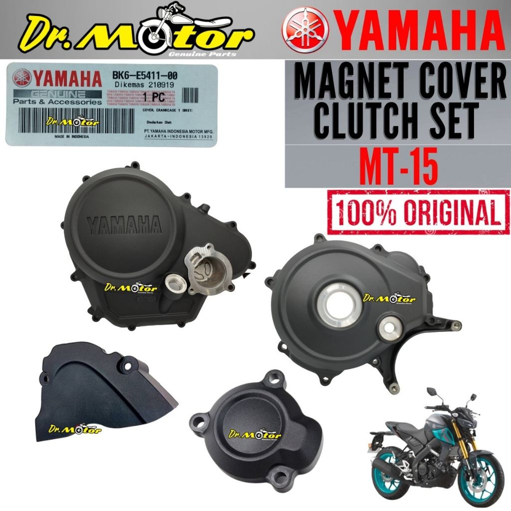 MT-15 MT15 Engine Cover Magnet Casing Kaver Enjin Crankcase Left Right ...