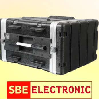 HEAVY DUTY ABS 6U SHORT FLIGHT CASE EQUIPMENT RACK CASE (ABS-006s ...
