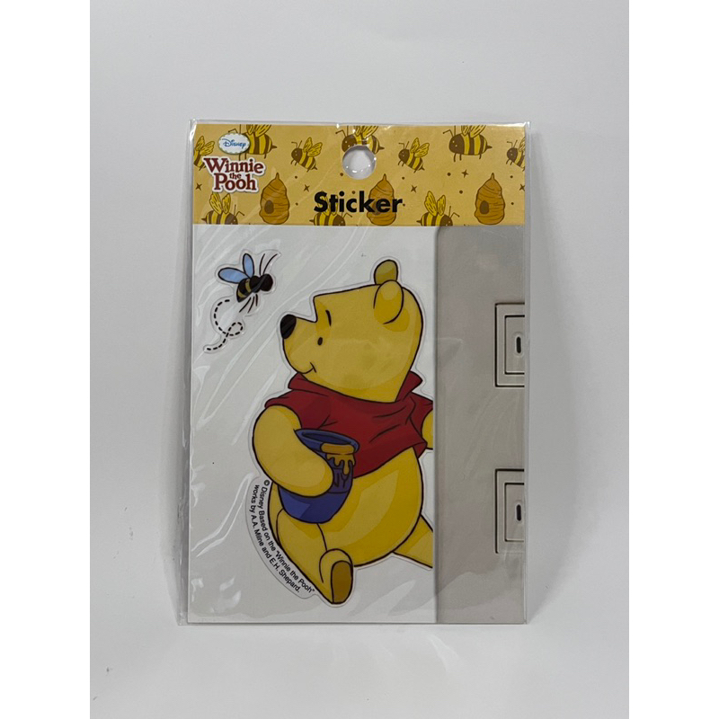 Original Disney Winnie the Pooh switch sticker cute cartoon switches ...