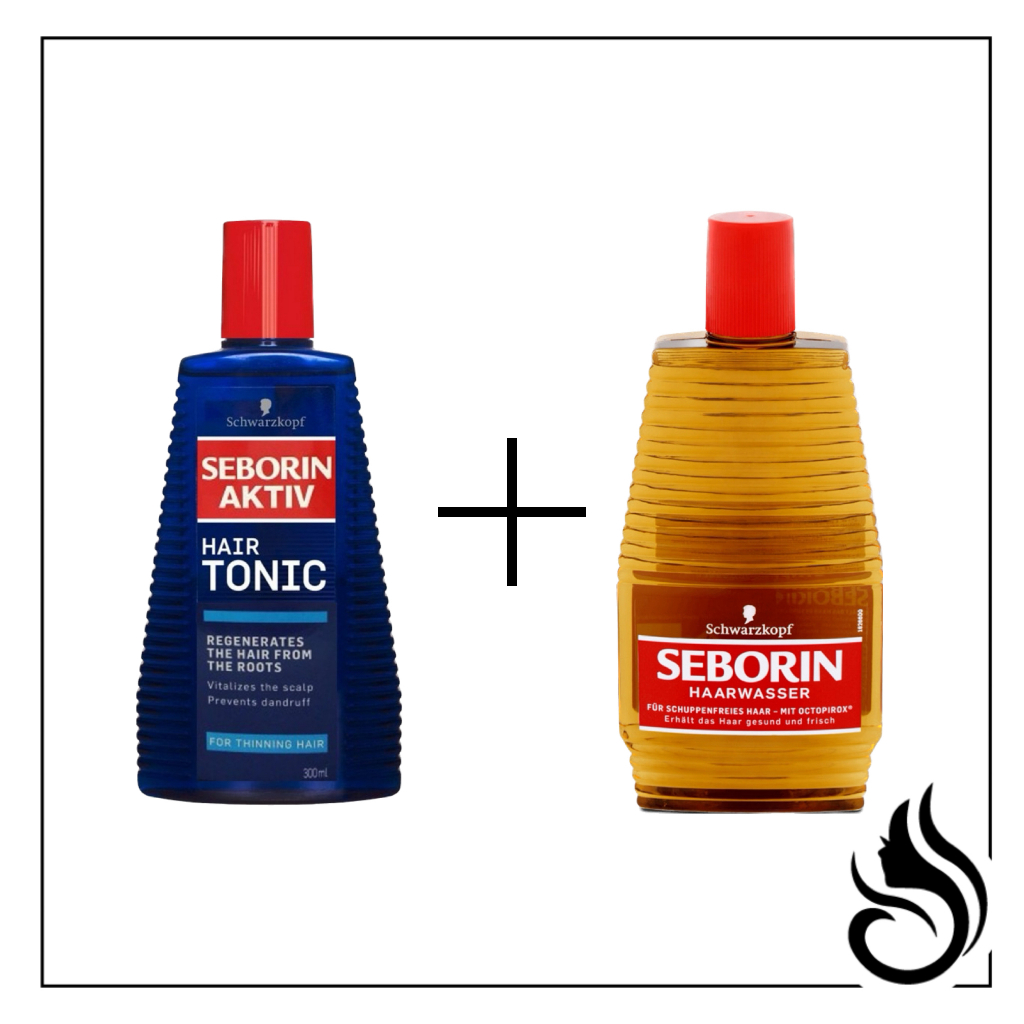 Schwarzkopf Seborin Aktiv Hair Tonic (300ml) + Anti-Dandruff (400ml ...