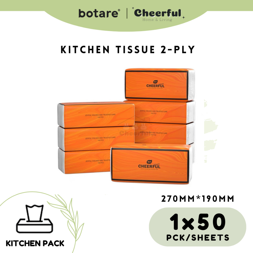 [Ready Stock] Botare SUPER BALOI Cheerful Facial Tissue kicthen pack ...