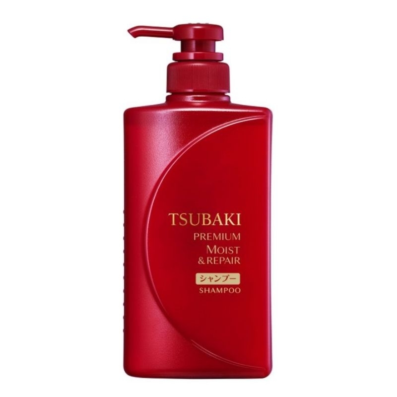 [100% Original] TSUBAKI Premium Moist Shampoo (490ml) | Shopee Malaysia