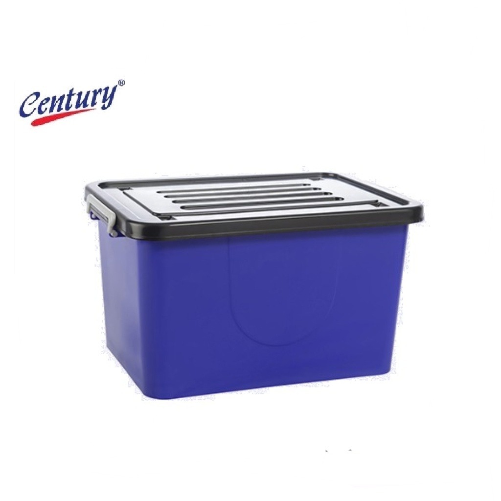 Century Storage Box With Wheel 33L Storage Box Roller Box Plastic Kotak Roda Bekas Simpanan ...