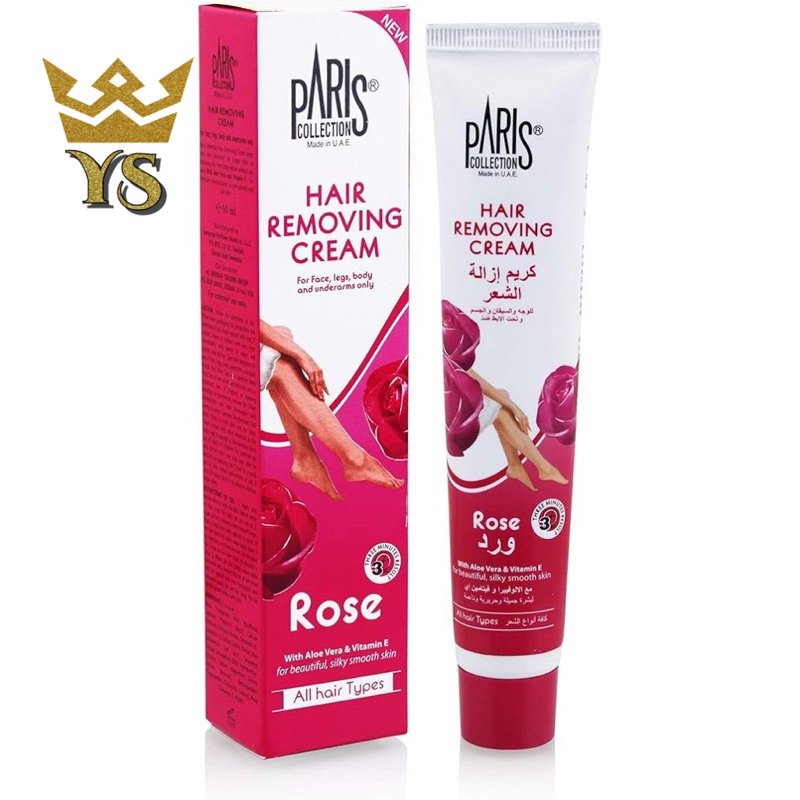 Paris Collection Rose Hair Removing Cream 50ml/150ml | Shopee Malaysia