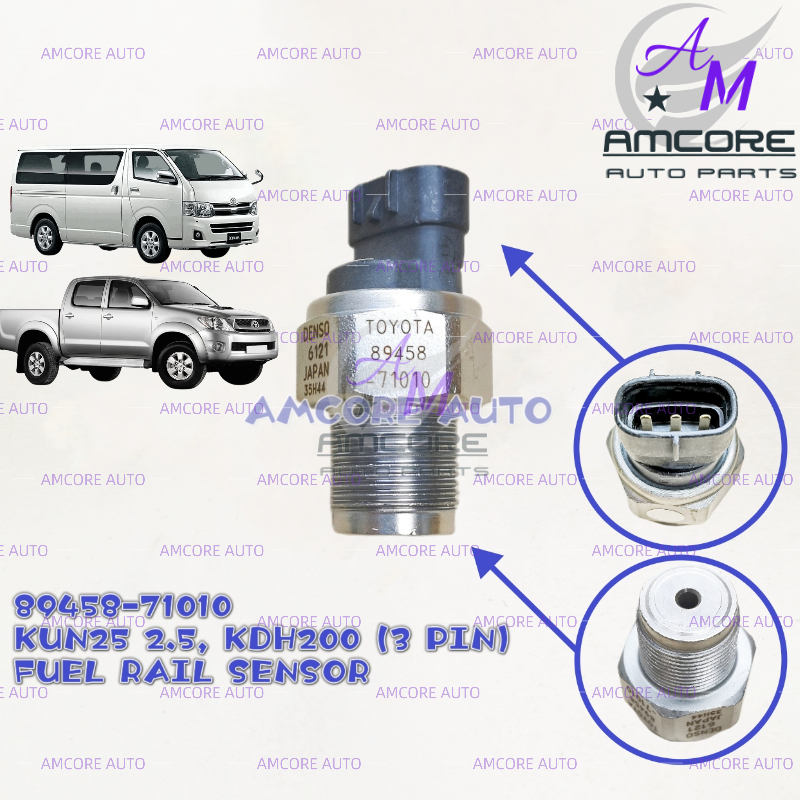 TOYOTA HILUX KUN25 / HIACE KDH200 [3 PIN] [6 PIN] - FUEL RAIL SENSOR ...