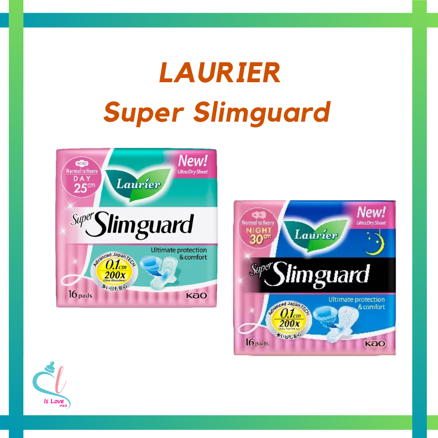 LAURIER Super Slimguard | Personal care Sanitary Protection | Shopee ...
