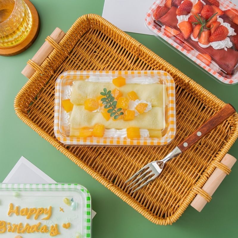 RORA - (10 Pcs) Tiramisu Japanese Cake Box | Bento Cake Box | Mini ...
