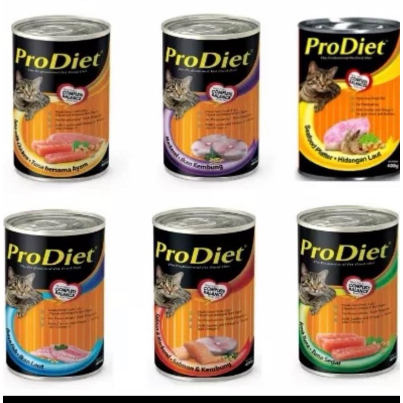 PRODIET CAT FOOD CANNED 400G | Shopee Malaysia