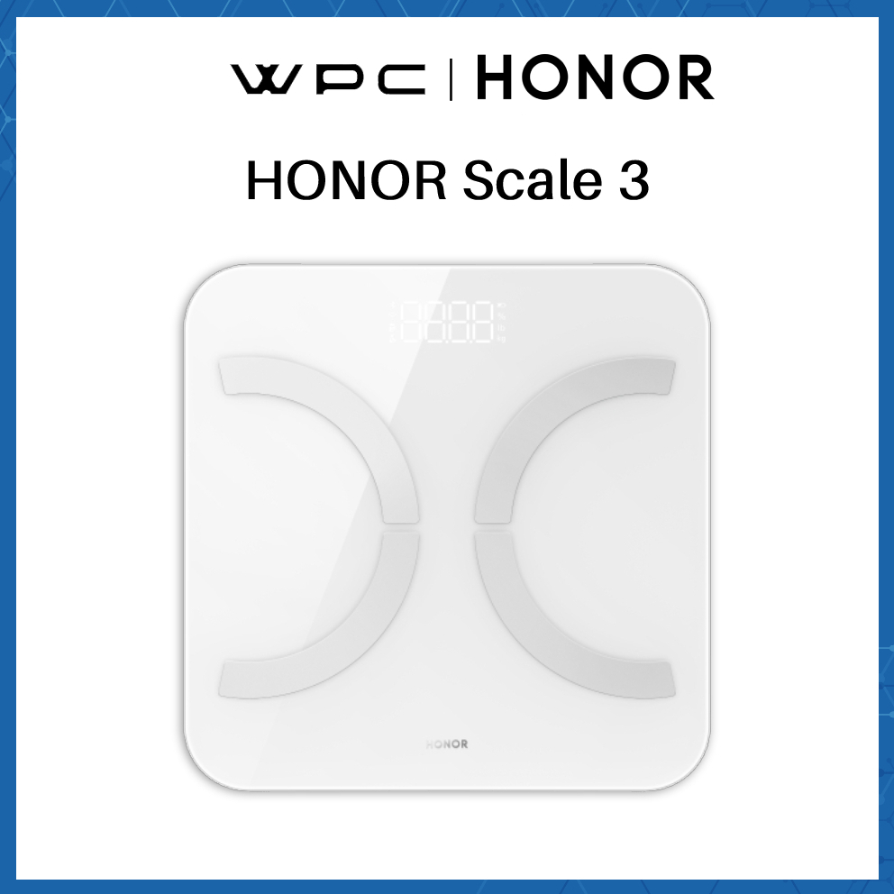 HONOR Scale 3 5502AAQB - (18 Body Health Indicators/Wi-Fi & Bluetooth ...