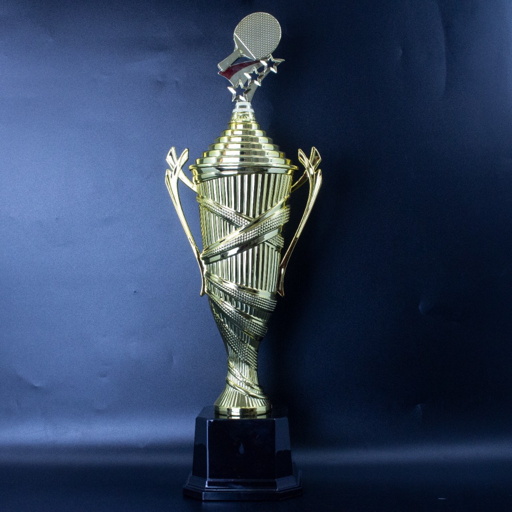 PIALA EKSLUSIF PING PONG / TABLE TENNIS TROPHY ( TAPAK BERAT & PRINT ...