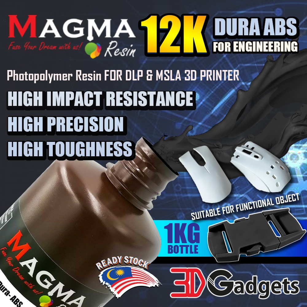 Magma x JamgHe 12k Dura Abs Tough for Engineering Photopolymer UV Resin ...