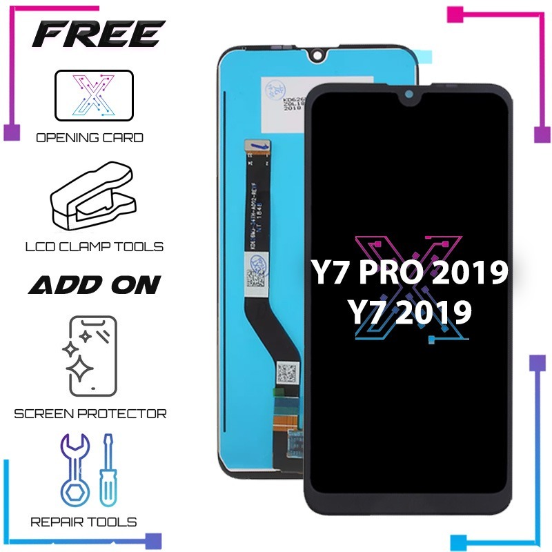 Lcd For Y7 Pro 2019 / Y7 2019 (With Touch Screen Display) | Shopee Malaysia
