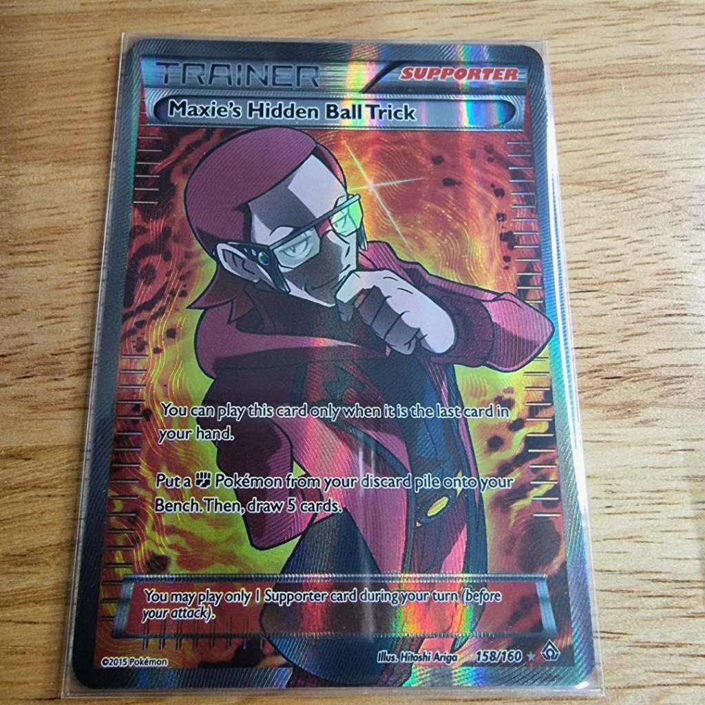Pokemon TCG Singles Trainer XY Primal Clash - Maxie's Hidden Ball Trick ...