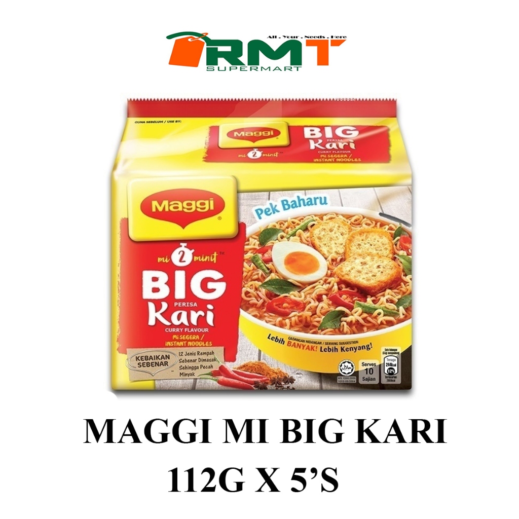NESTLE Maggi 2-Minn Big Curry (108g x 5's) | Shopee Malaysia