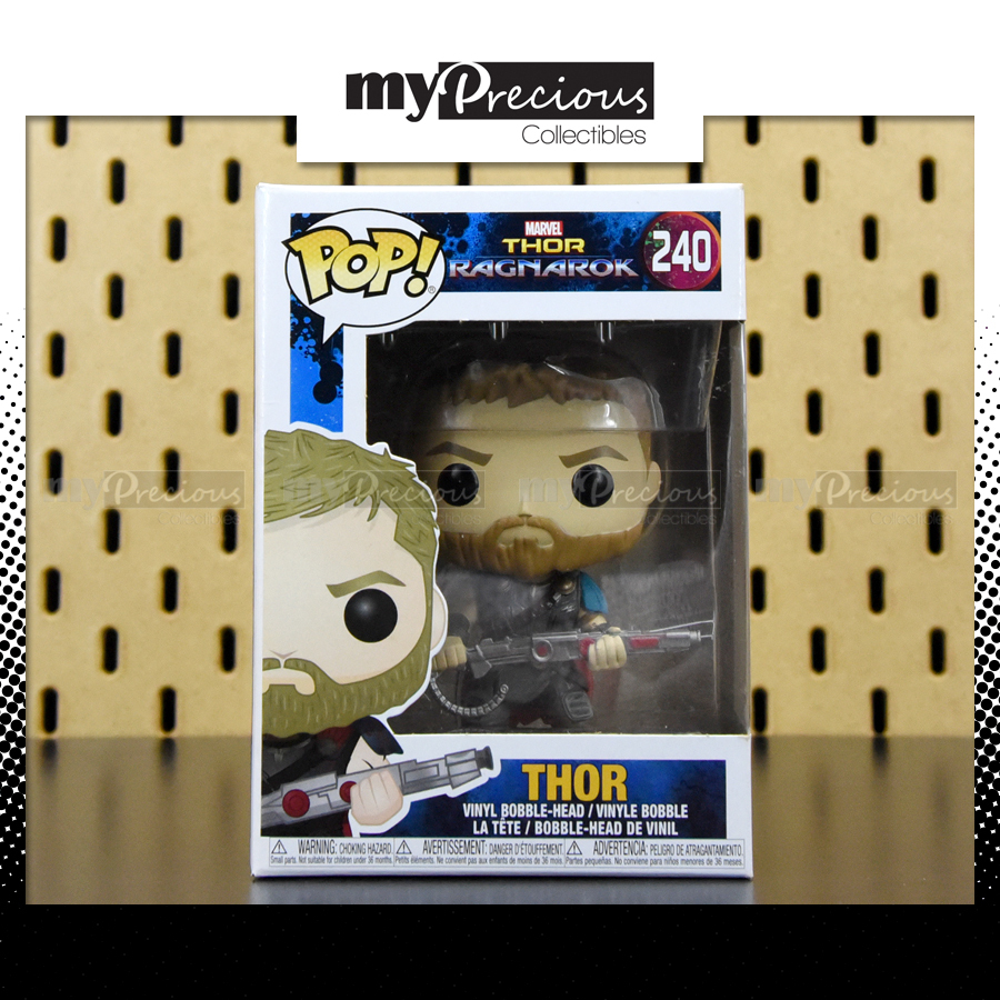 Funko Pop Marvel Thor Ragnarok 240 Gladiator Thor Vaulted Pop! Vinyl ...