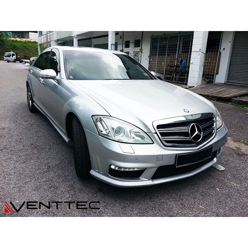 Mercedes S Class (W221) 2006-2013 (Long Wheel Base) Venttec Door Visor ( High Quality ) | Shopee ...