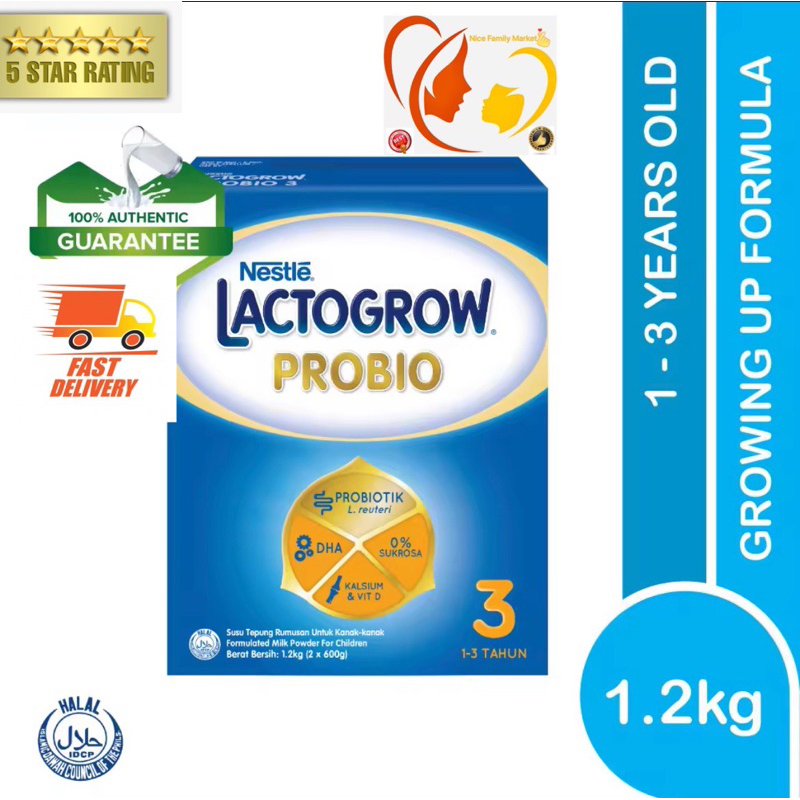 Nestle Lactogrow Step 3 (1.2kg) | Shopee Malaysia