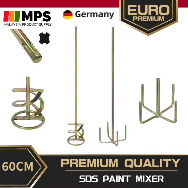 SDS PLUS PAINT MIXER HEAVY DUTY ELECTRIC DRILL HEAD CEMENT PLASTER ...