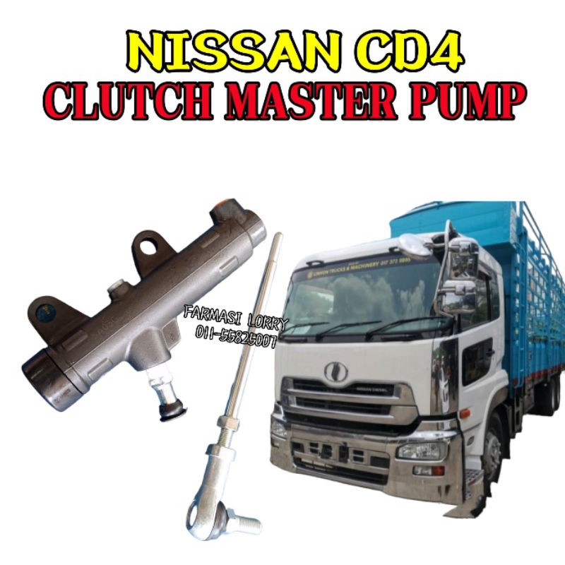 NISSAN CD4 CLUTCH MASTER PUMP 15/16 UNTUK LORRY MIXER TRUCK TIPPER ...