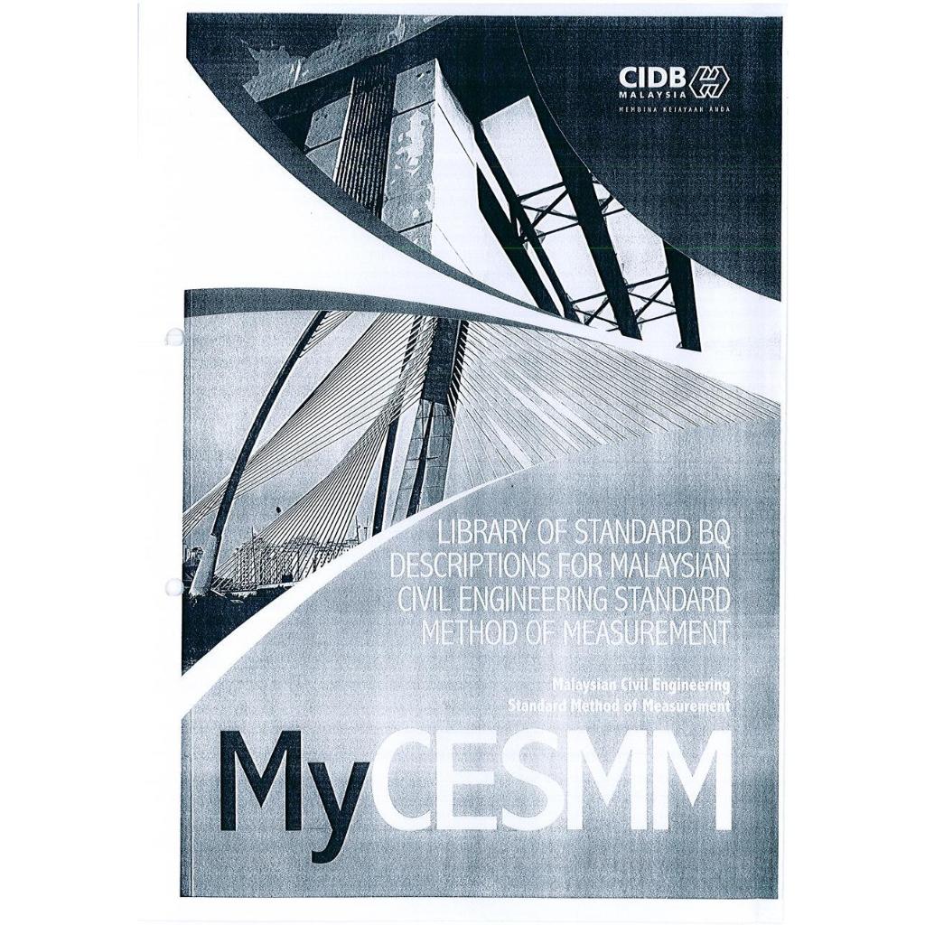 (PHOTOSTAT BOOK) A Guide to Malaysian Civil Engineering Standard Method ...