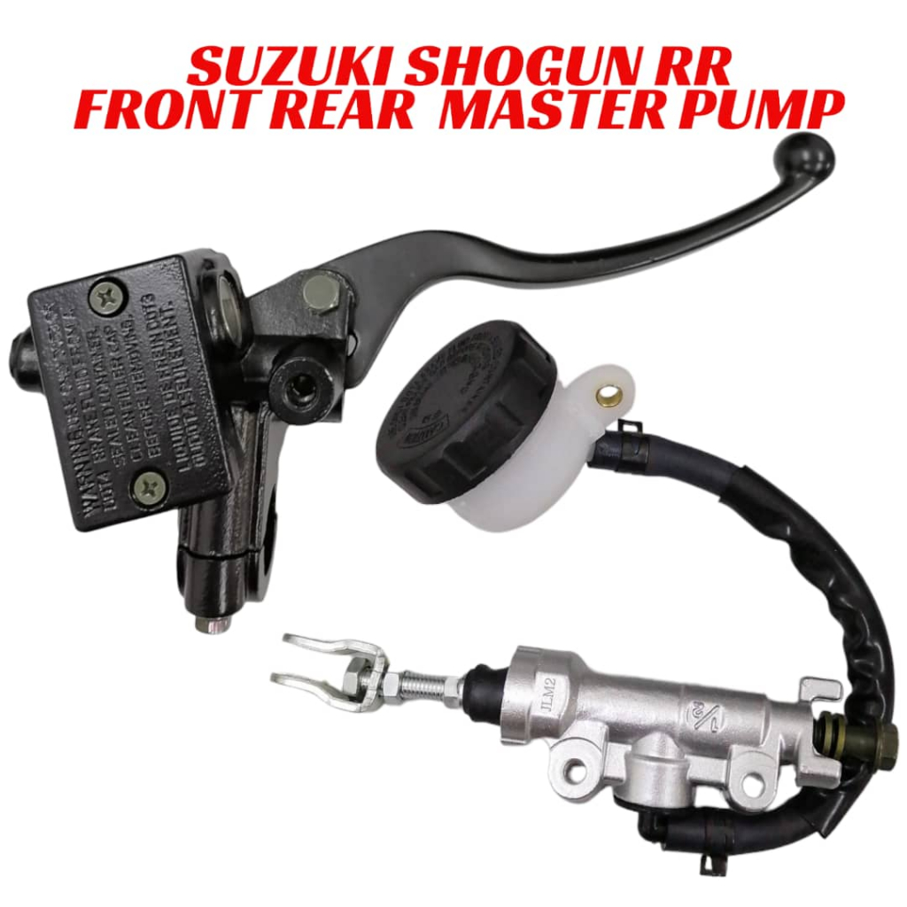Suzuki SHOGUN RR SHOGUNRR Front Rear Master Pump Set Brake System Disc ...