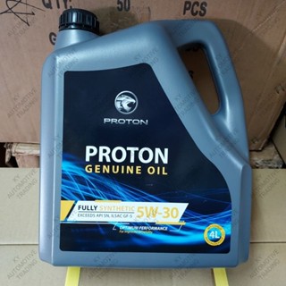[PROTON] PETRONAS 5W30 4L/5L FULLY SYNTHETIC ENGINE OIL MINYAK HITAM ...