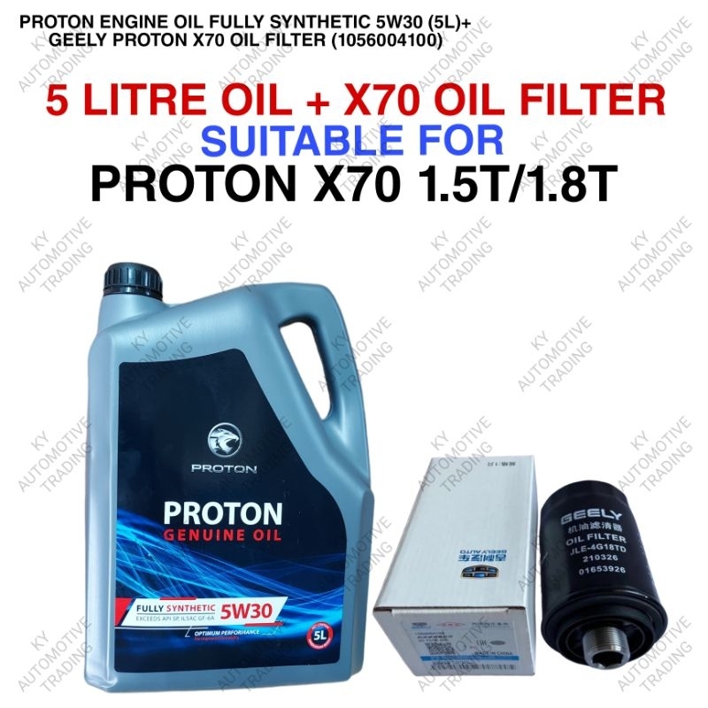 [PROTON] PETRONAS 5W30 4L/5L FULLY SYNTHETIC ENGINE OIL MINYAK HITAM ...