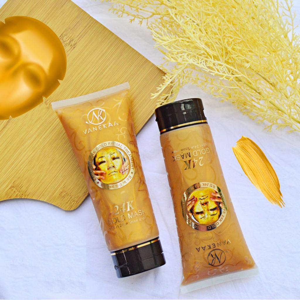 Korea 24K Gold Mask Masker Muka Emas 24K 220ml | Shopee Malaysia