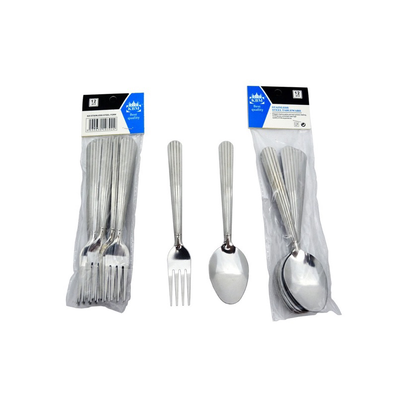 12PCS Stainless Steel Fork ＆ Spoon 925 | Shopee Malaysia
