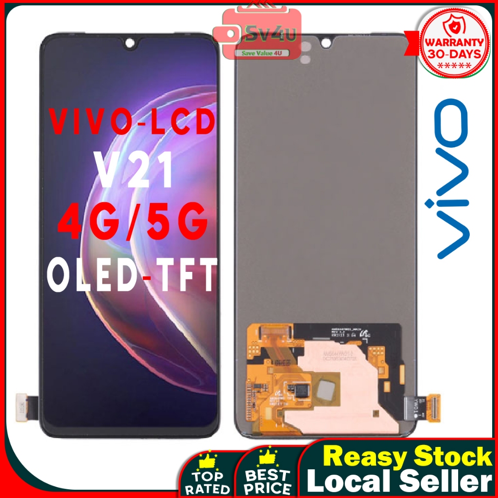 For Vivo LCD V21 4G V21 4G VIVO OLED And TFT lcd ViVo v21 4g v21 5g ...