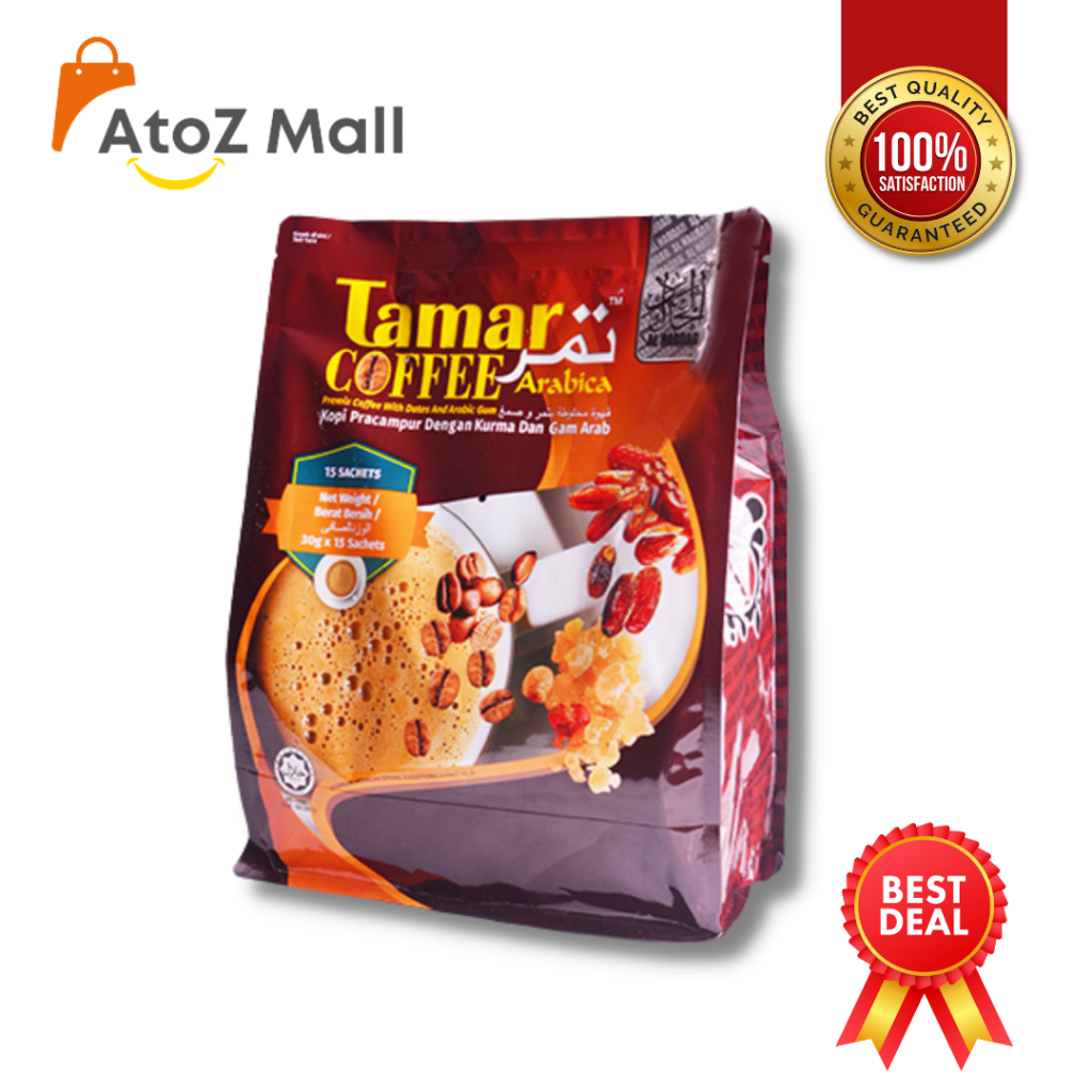 Al Haddad Tamar Coffee Arabica [15 Sachets x 30g] | Shopee Malaysia
