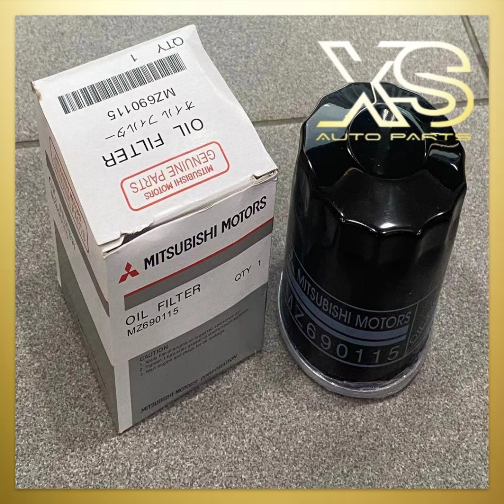 💯ORIGINAL💯 GENUINE MITSUBISHI OIL FILTER -MIRAGE / ATTRAGE / ASX ...