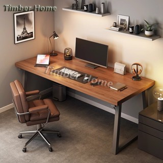 Timber wooden computer desk bedroom study table office table meja ...
