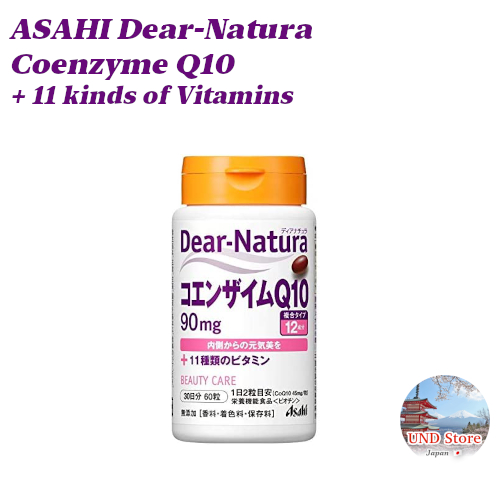 ASAHI Dear Natura Coenzyme Q10 Supplement (with 11 VItamins) 30 Days ...