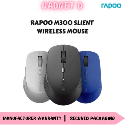RAPOO M300 SLIENT WIRELESS MOUSE | READY STOCK | Shopee Malaysia