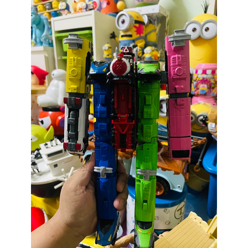 BANDAI Power Rangers Ressha Sentai Train ToQger DX TOQ-OH Megazord ...