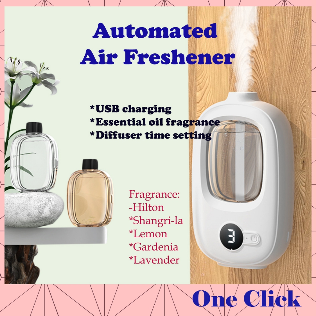 Aromatherapy Automatic Toilet Fragrance Diffuser Air Freshener Spray ...