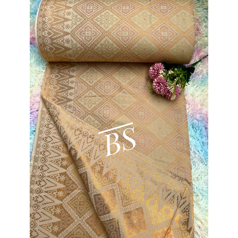 SONGKET, SONGKET TENUN ASLI, Kain Pasang Songket Penuh, Songket Open ...