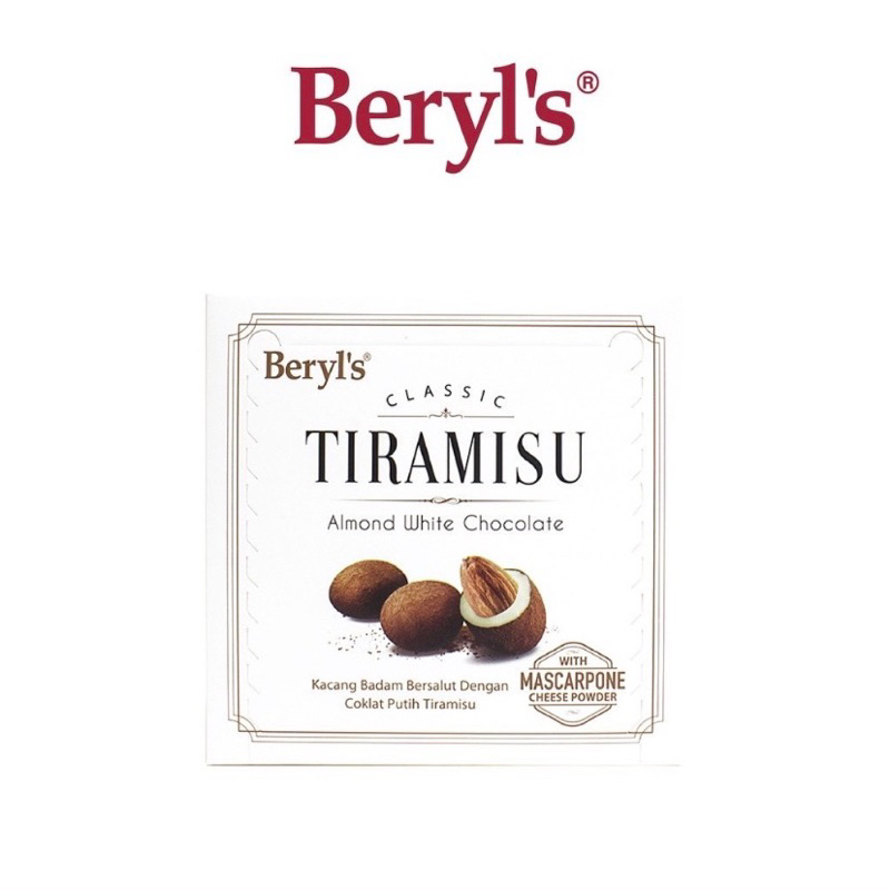 Beryl's Tiramisu Almond White Chocolate With Mascarpone Cheese Powder ... Beryl's Tiramisu Almond White Chocolate With Mascarpone Cheese Powder ...