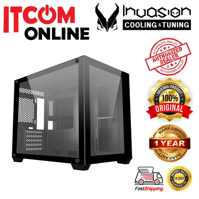 INVASION GT-DB TG MATX CASING BLK/WHT | Shopee Malaysia