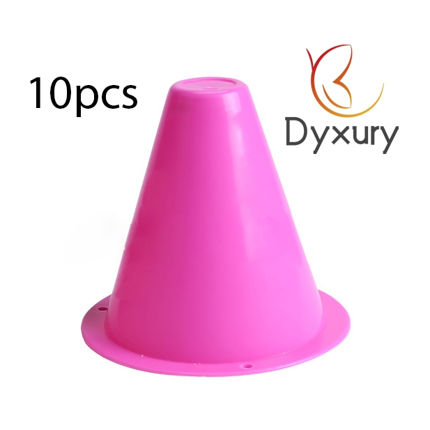 10PCS Soccer Cones Football Training Triangle Cones Marker Disc Soccer ...