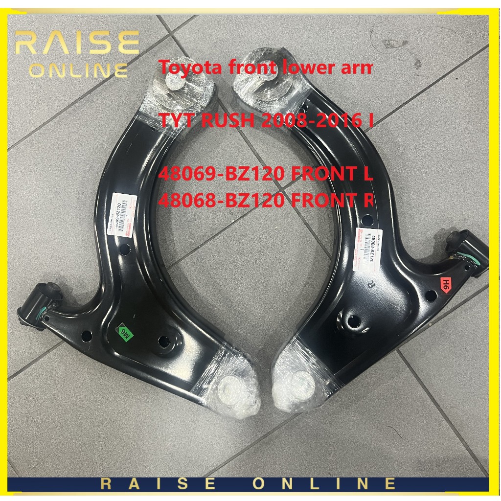 Original Toyota Front Lower Control Arm Left / Right for Toyota Rush ...