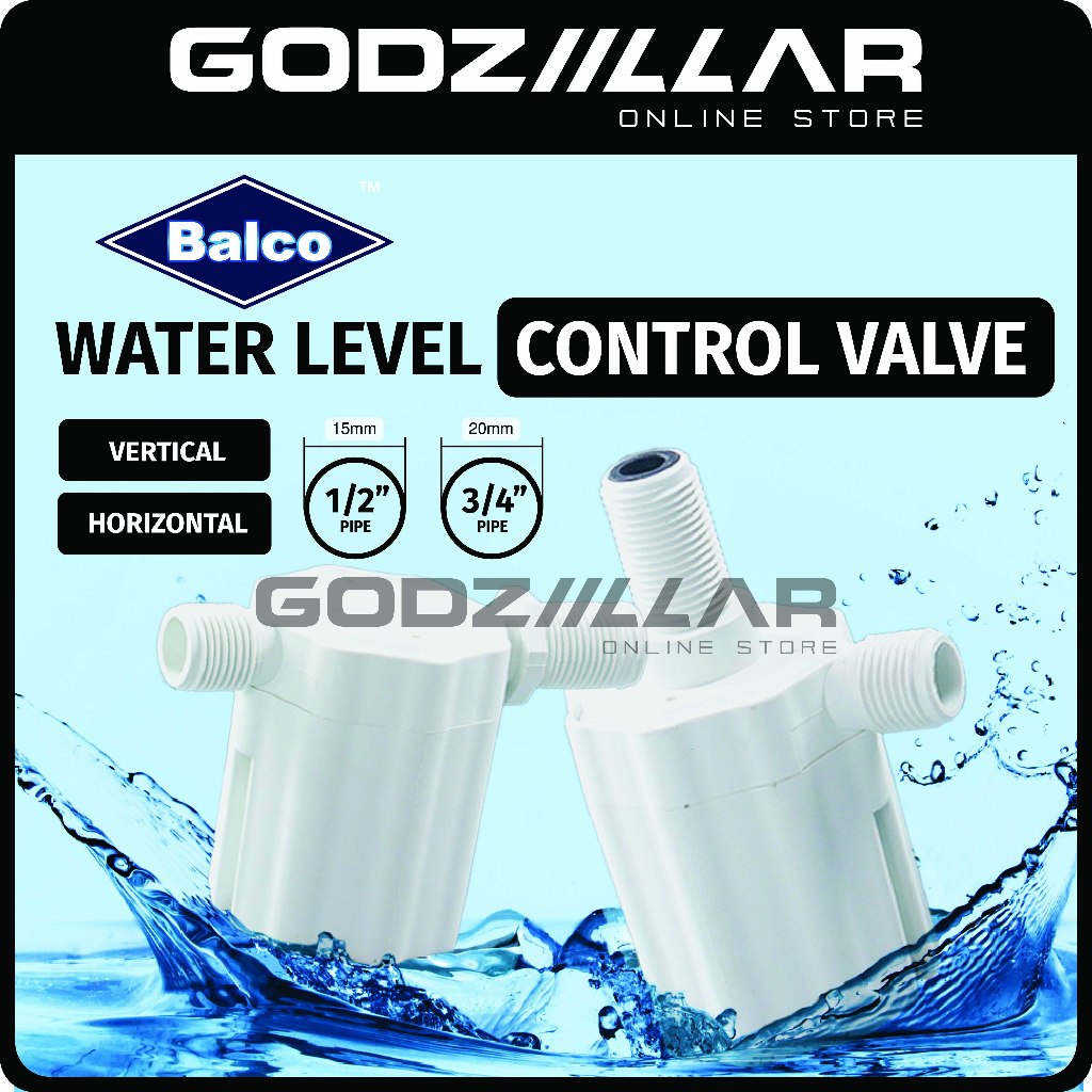 Balco Automatic Water Level Control Valve Water Toilet Float Valve ...