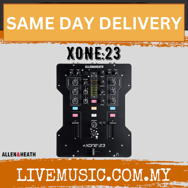 Allen & Heath Xone:23 2+2 DJ Mixer ( Xone23 / Xone-23 ) | Shopee Malaysia