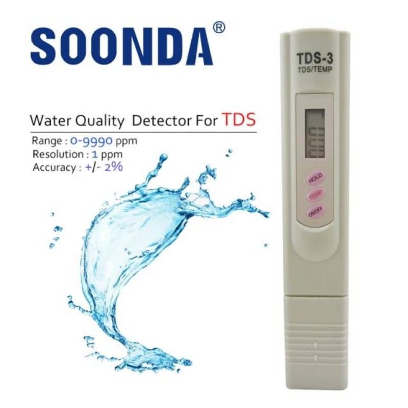 2-in-1 PPM Water TDS Meter Tester Drinking Water Quality Analyzer ...