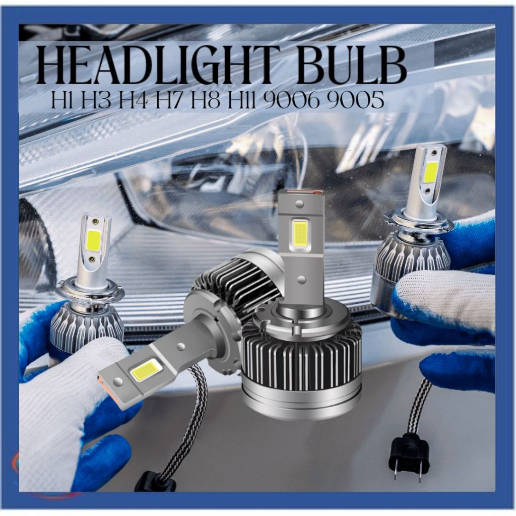 S2 LED Headlight Bulb H1 H3 H4 H7 H8 H11 9006 9005 Car LED Headlight ...