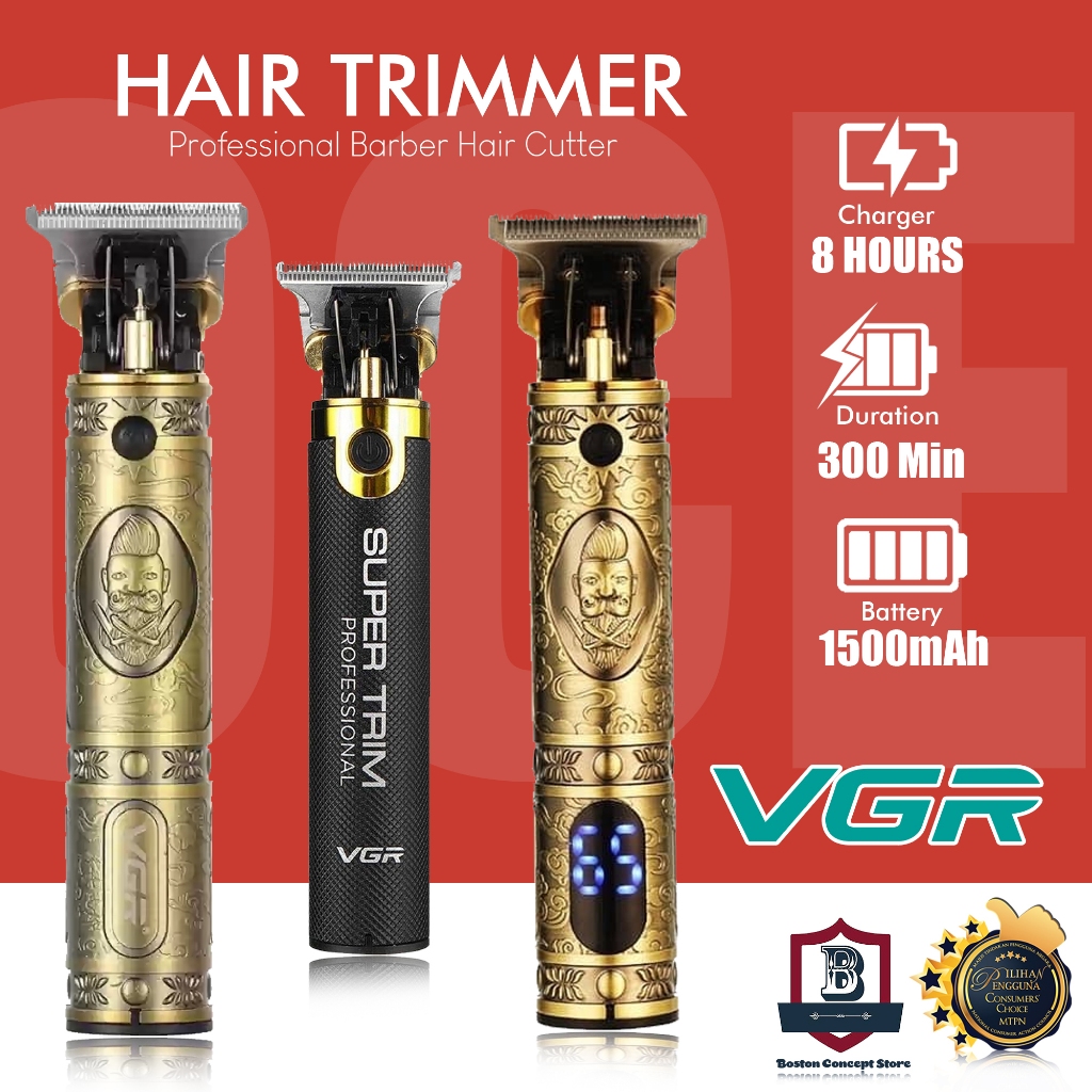 VGR V-085 / V-082 / V-228 Hair Trimmer Hair Cutter Gunting Rambut Mesin ...