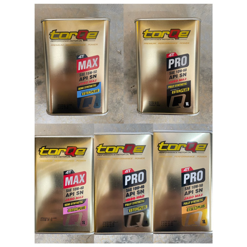 ORIGINAL HIREV TORQE HI-REV ESTER SEMI FULLY SYNTHETIC PRO Y15ZR LC135 ...