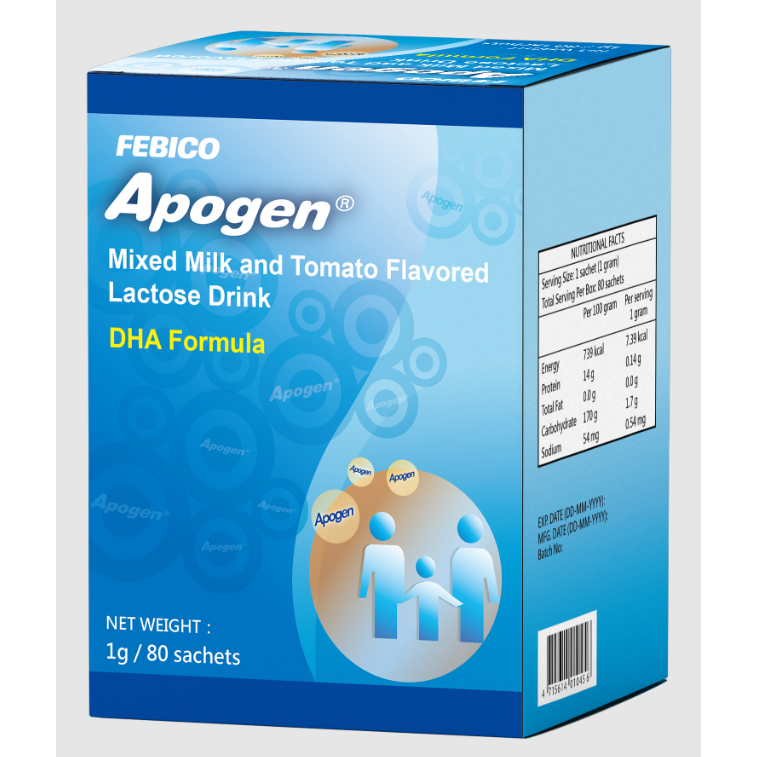 Febico Apogen Children Granules 1g x 80s {EXP:14/10/2024} | Shopee Malaysia